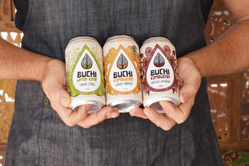 Buchi Mixed Cans Carton - 16 x 375ml Cans - Buchi Kombucha